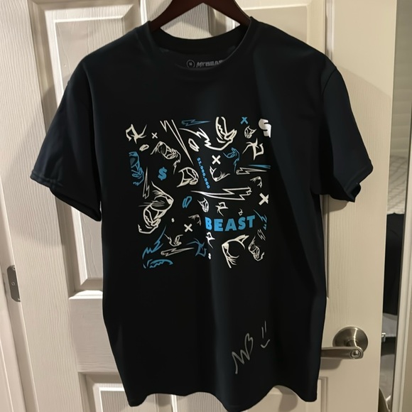 Shirts | Mr Beast Signed T Shirt | Poshmark